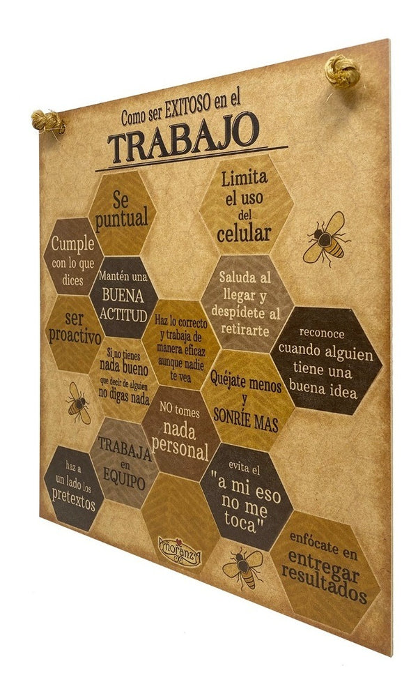 Letrero Decorativo para la oficina, o cualquier centro de trabajo /Com ...